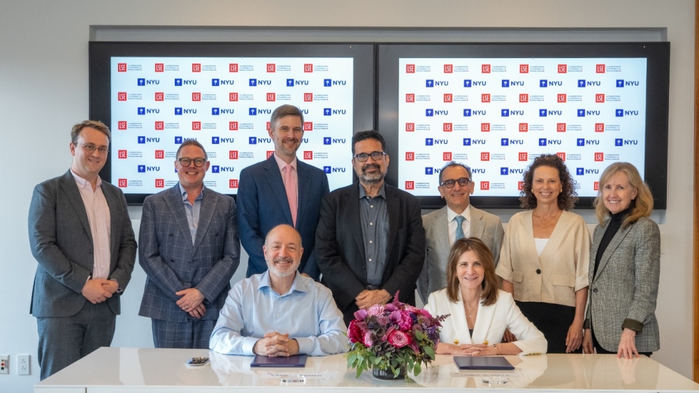 With Agreement on a Dual-Degree Program, NYU and the London School of ...