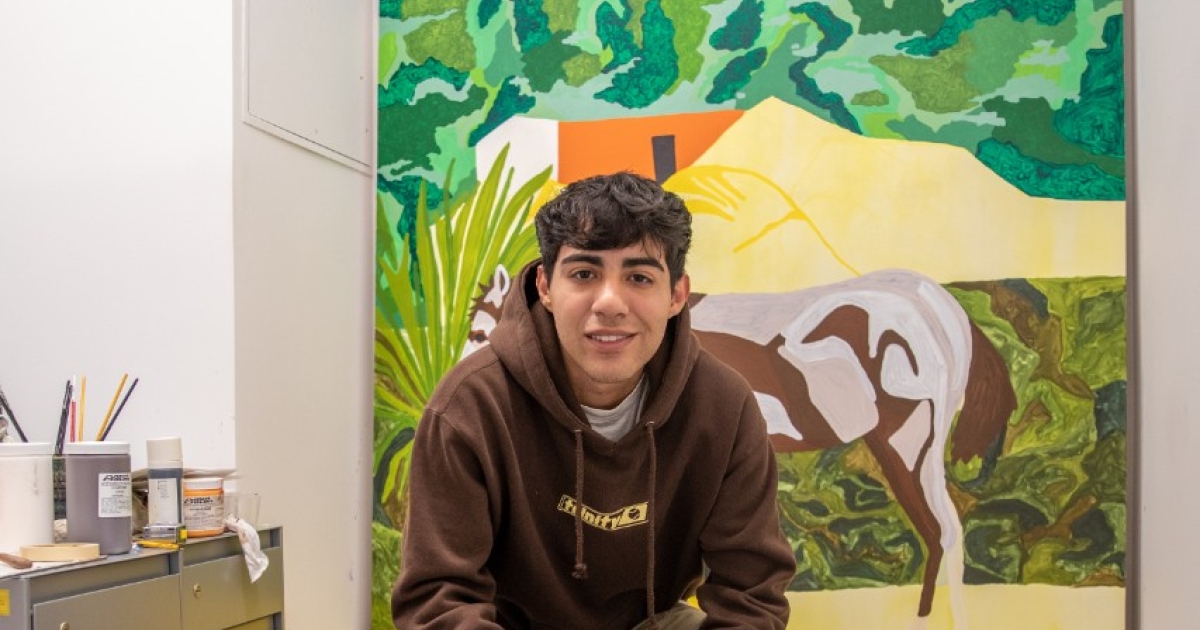 Student Spotlight: Oscar Garay (BFA' 24) | NYU Steinhardt