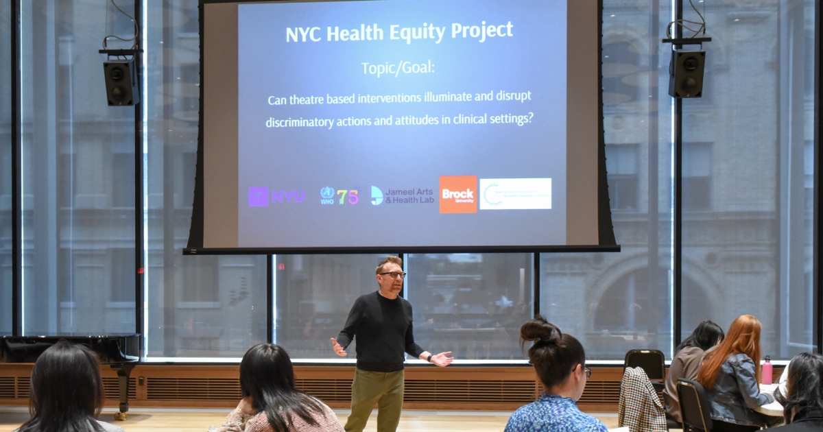 Using Theatre to Confront Healthcare Discrimination in NYC | NYU Steinhardt