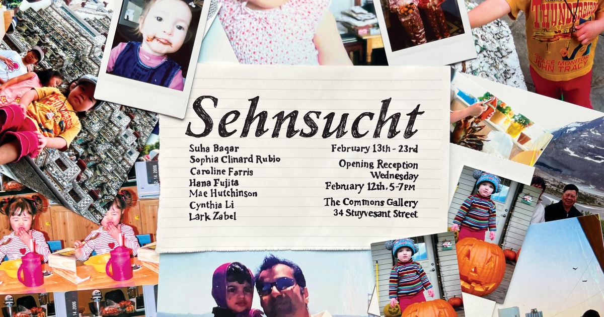 BFA Exhibition: Sehnsucht (n.) disorienting, blissful longing, yearning ...