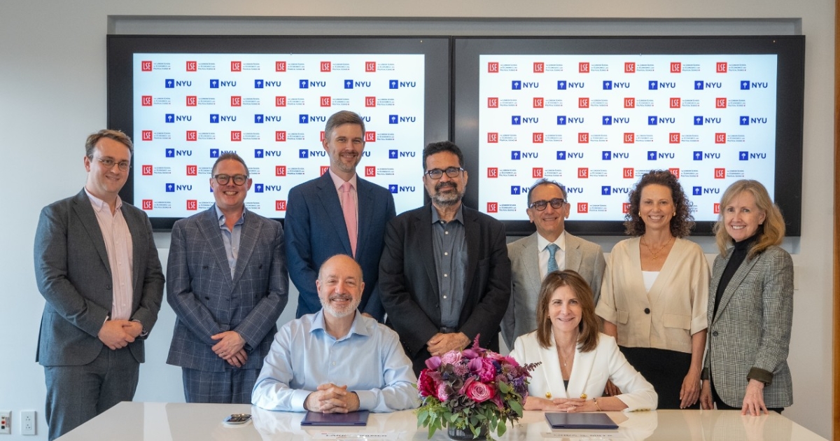 With Agreement on a Dual-Degree Program, NYU and the London School of ...