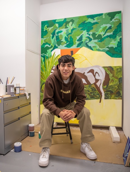 Student Spotlight: Oscar Garay (BFA' 24) | NYU Steinhardt